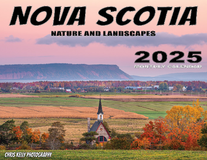 2025 Photography Calendar Nova Scotia